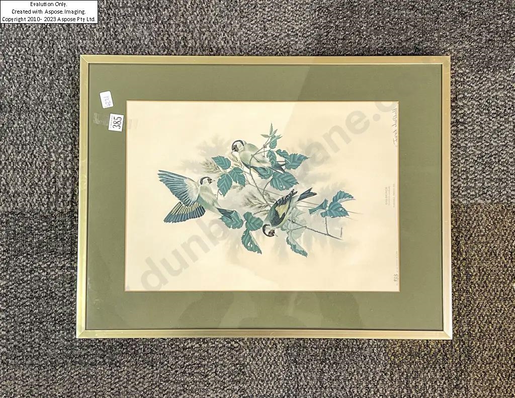 Janet Marshall | Signed Janet Marshall Print together with D L Rowe Oil ...