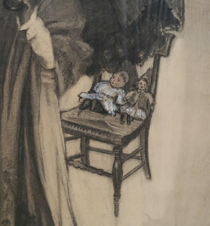 Sarah Yocum Mcfadden Boyle | Sarah Yocum McFadden 3 Drawings Girls ...