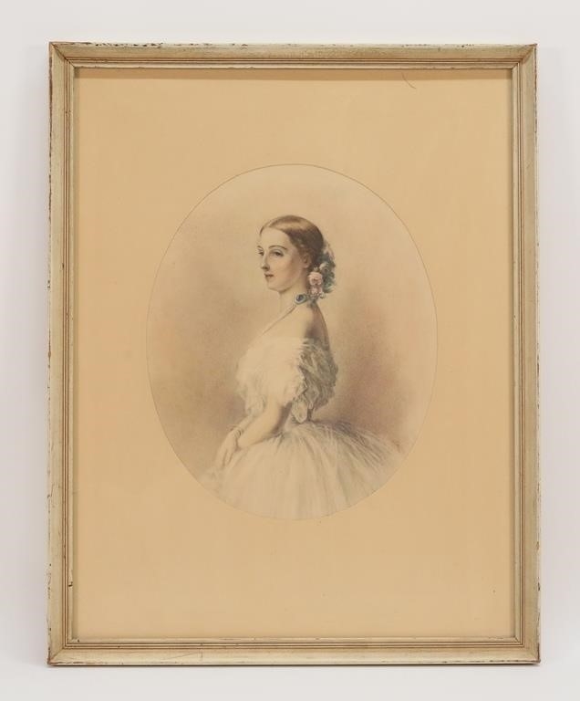 Franz Xaver Winterhalter | After Franz Xaver Winterhalter Watercolor ...