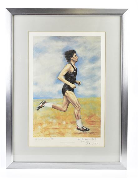 Harold Riley | Sebastian Coe Running on the Moor (86) | MutualArt