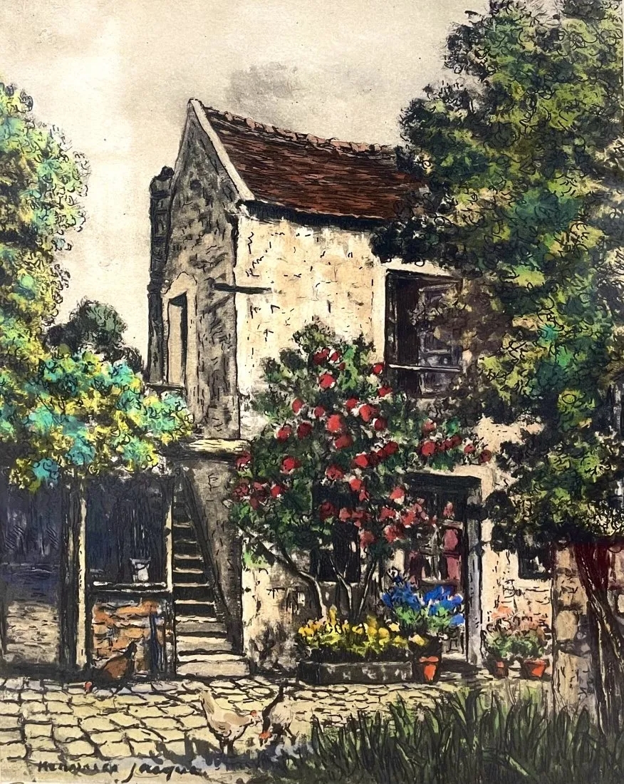 Maurice Jacque | Barbizon - Le Maison Corot (Late 1800s) | MutualArt