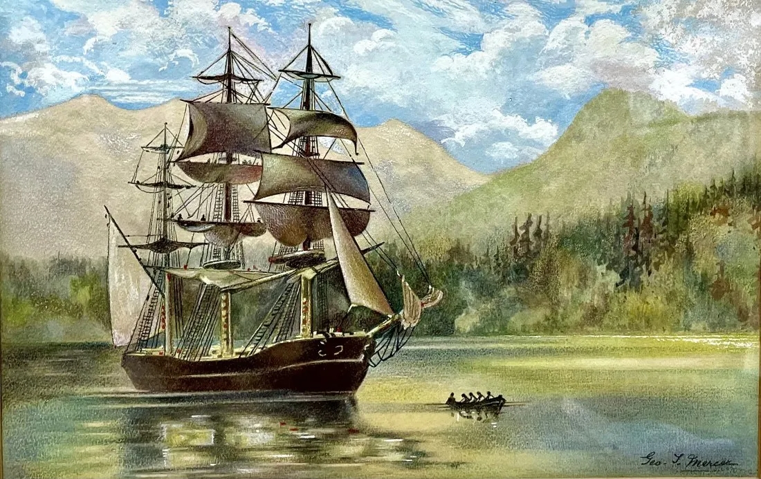 George Mercer Dawson | Vessel containing first shipment of Canadian ...