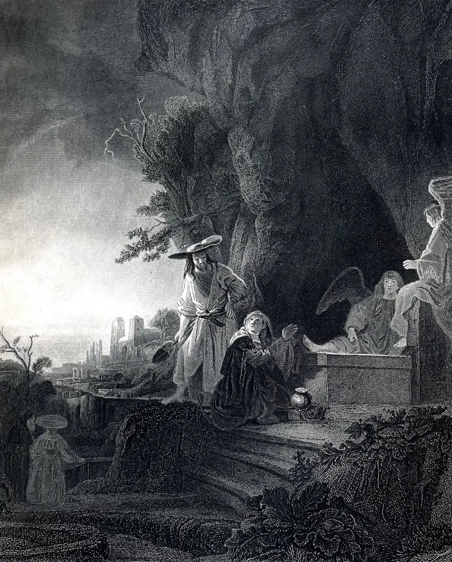 Gustave Lévy | Christ appearing to Mary Magdalene after his ...