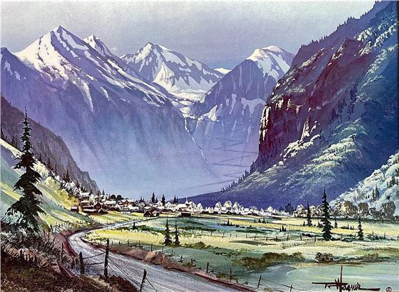 Richard Ellis Wagner | Mountainscape | MutualArt