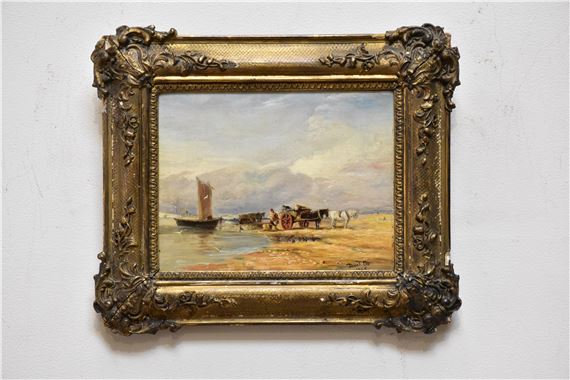 David Cox Sr. | A windmill in a landscape | MutualArt
