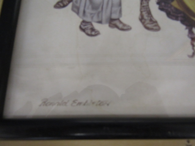 Ronald Embleton | set 4 Ronald Embleton Victorian children prints ...