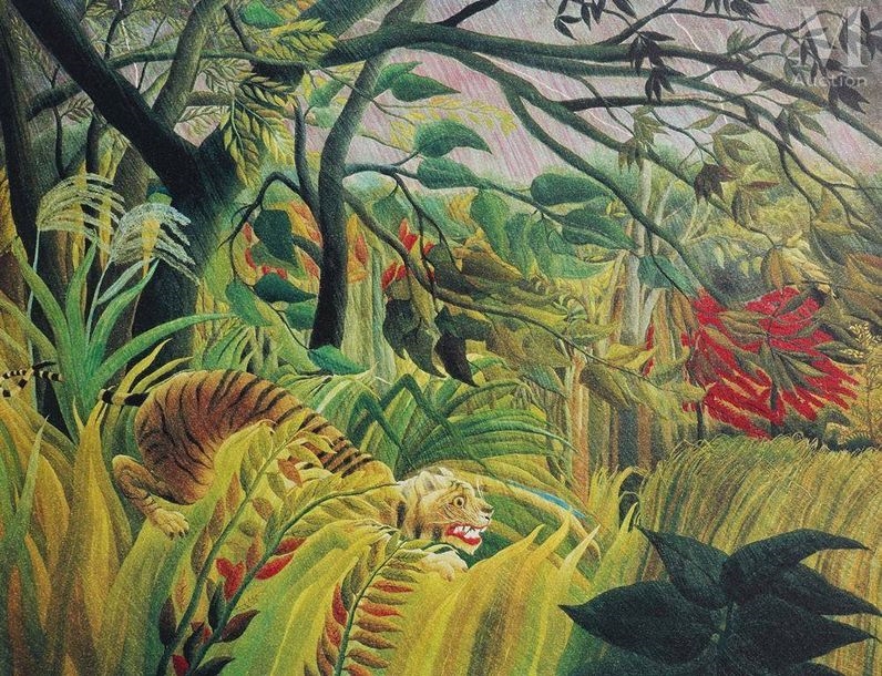 Henri Rousseau | The Present and the Past or Philosophical Thought ...