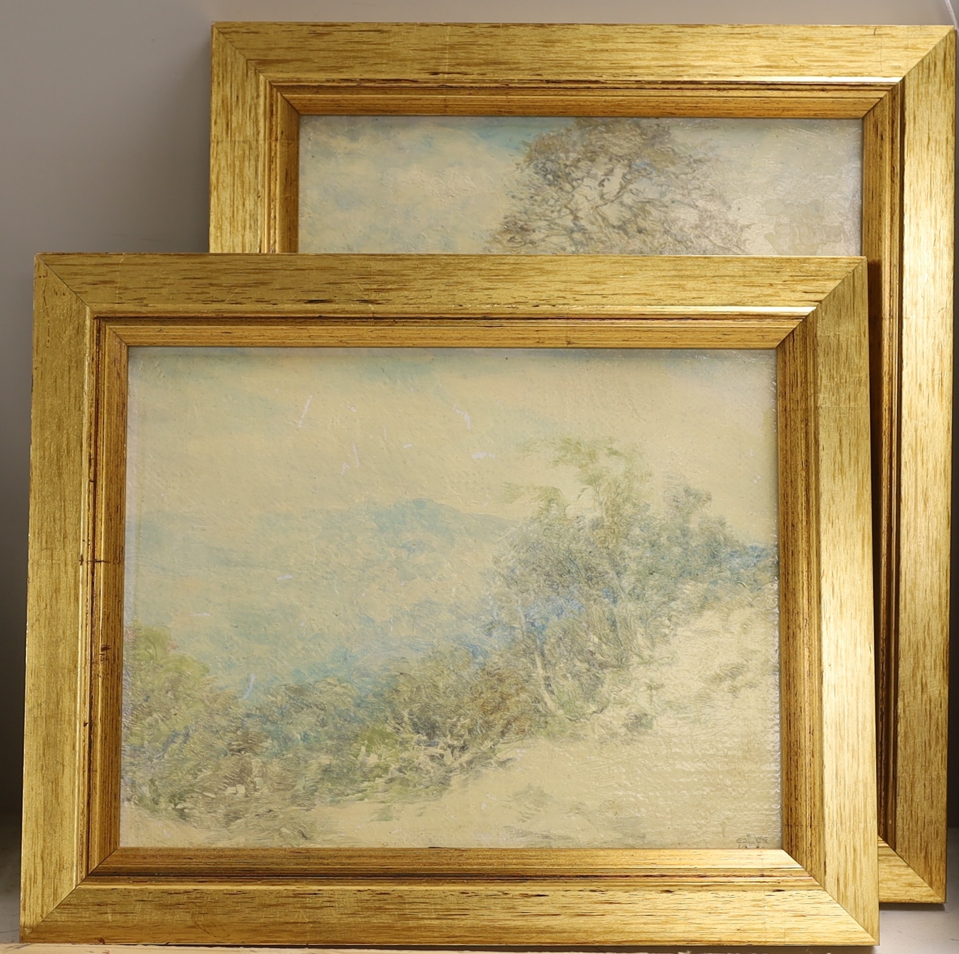 Edward Steel Harper | two oils on board (1919) | MutualArt