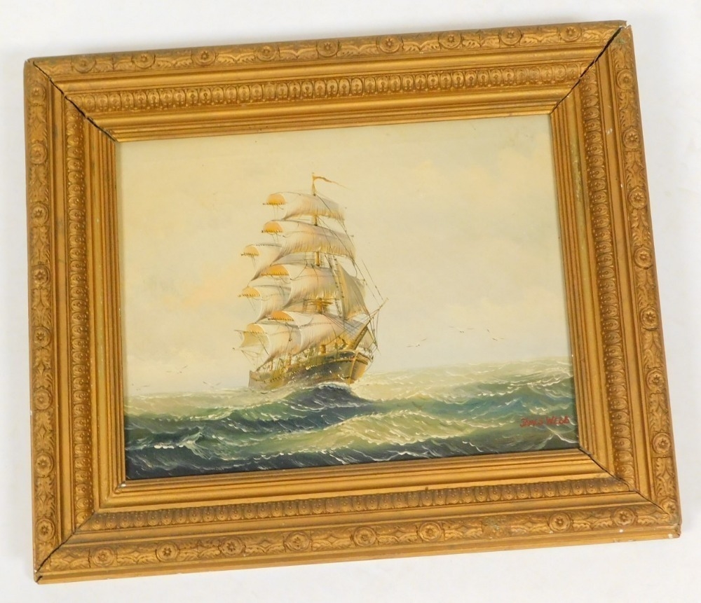James Webb | Three masted sailing ship | MutualArt