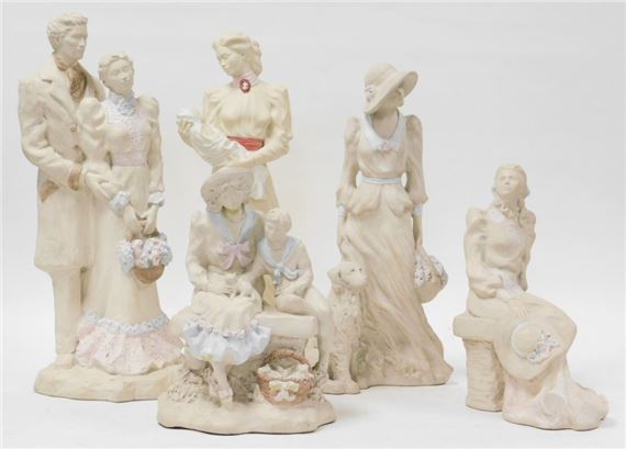 Alice Heath | Five late 20thC Austin figural sculptures | MutualArt