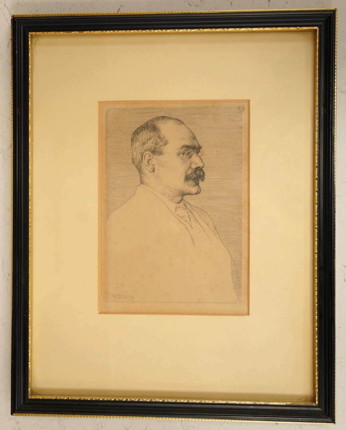 William Strang | Portrait of Rudyard Kipling | MutualArt