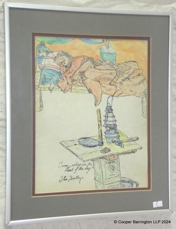 John Randall Bratby | STILL LIFE WITH ORANGES (1954) | MutualArt