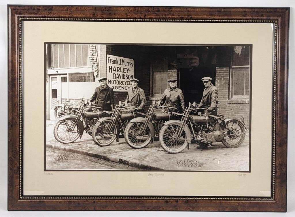 Mark Reuben | Mark Reuben 1910 Harley-Davidson Photo Print (1910 ...