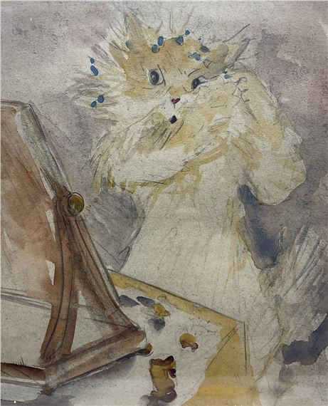 Louis Wain | The Dogs' Academy and Mrs Tabitha's Cats' Academy (Early ...
