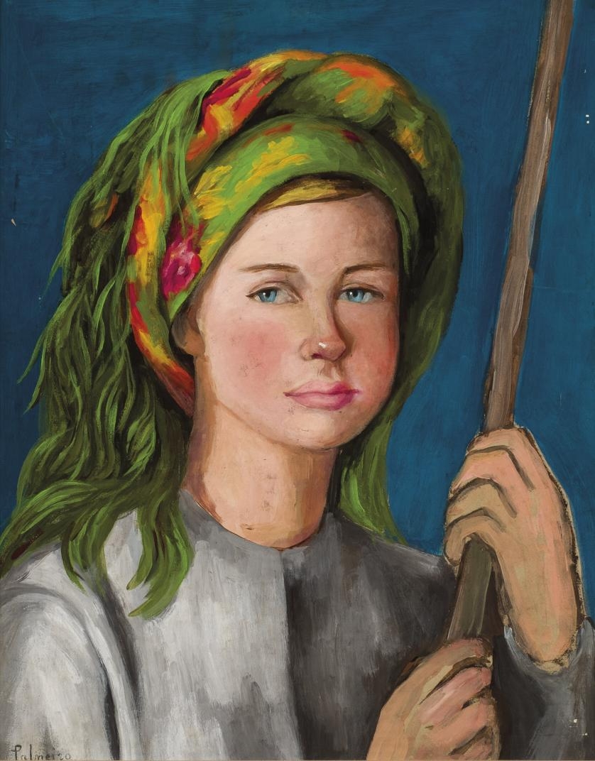 José Palmeiro | Peasant girl | MutualArt