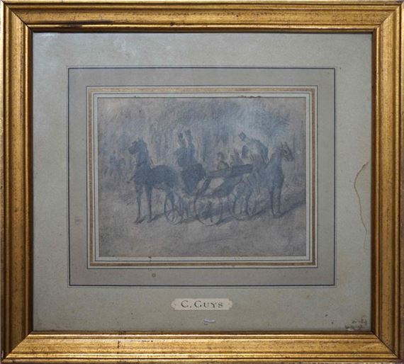 Constantin Guys | Carriage | MutualArt