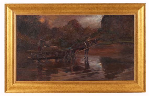 Karel Maria Thuma | SEDLÁK S LAJTOU (1903) | MutualArt