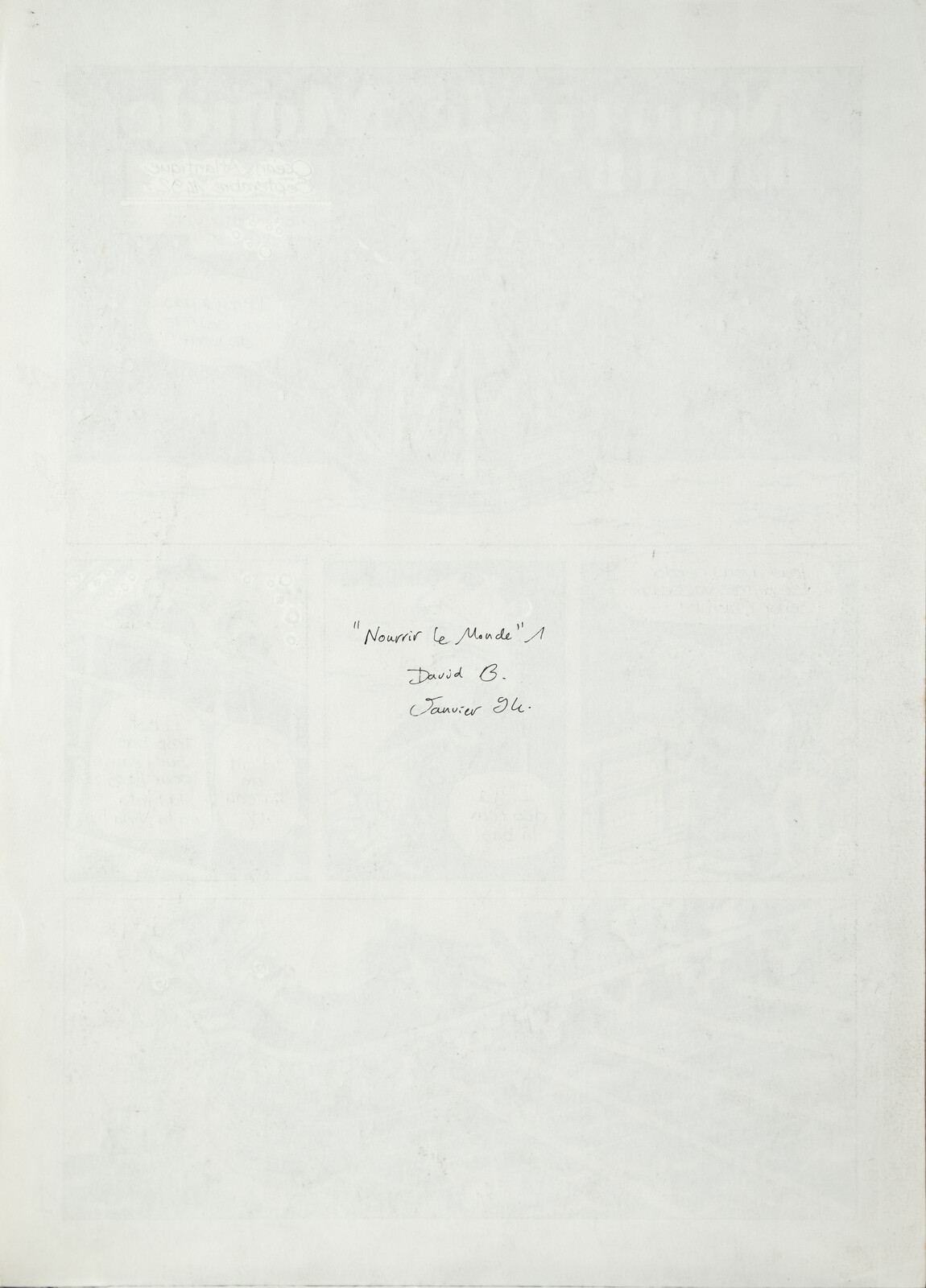 David Beauchard | Nourrir Le Monde (The story of Cristoforo Colombo ...