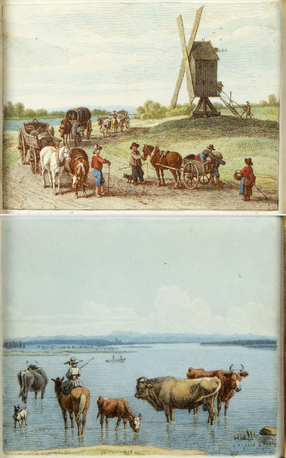 Wilhelm Alexander von Kobell | Kobell, Wilhelm von. 1766 Mannheim ...