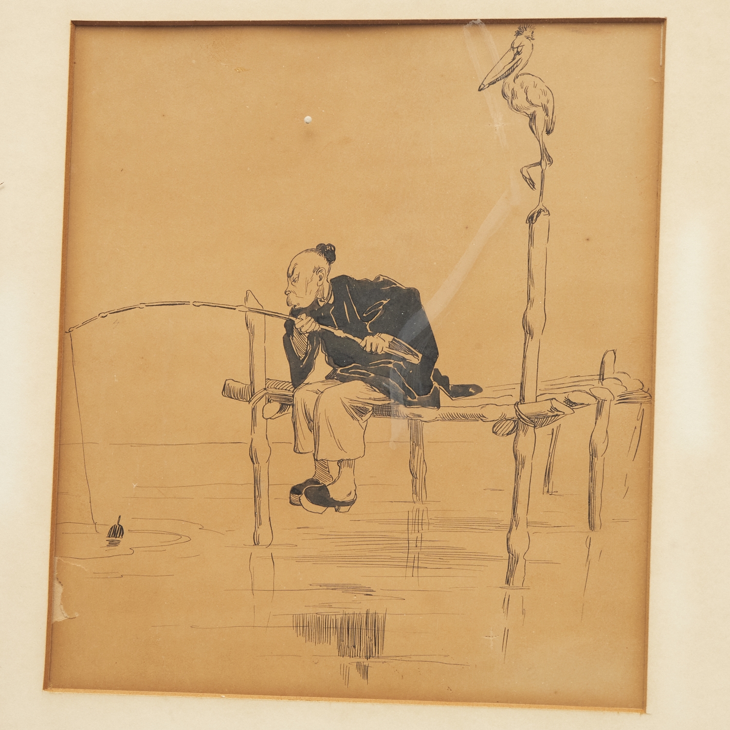 Syd B. Griffin | Syd B. Griffin, triptych ink comic drawing | MutualArt