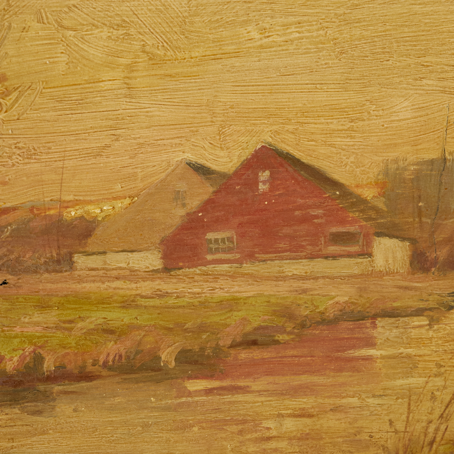 George M. Bruestle | George M. Bruestle (attrib), oil on panel | MutualArt