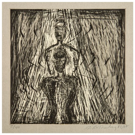 Susan Rothenberg | Mezzo Fist #2 (1990) | MutualArt