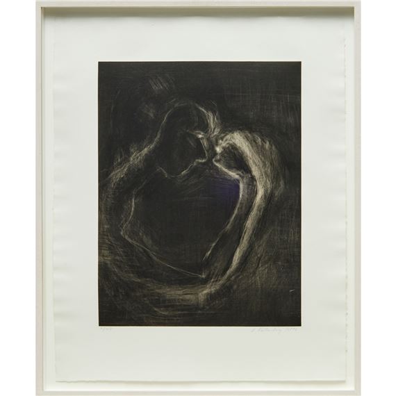 Susan Rothenberg | Susan Rothenberg, mezzotint #2, 1990 (1990) | MutualArt