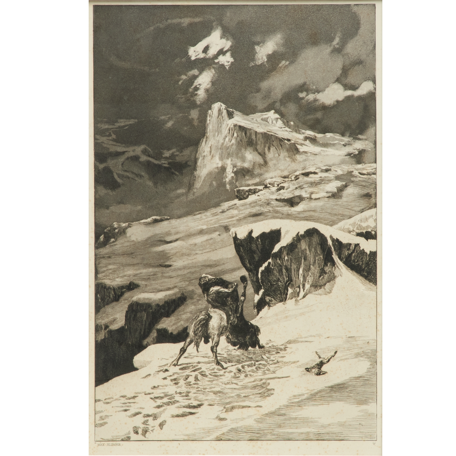 Klinger Max | Max Klinger, etching and aquatint, 1881 (1881) | Compare ...