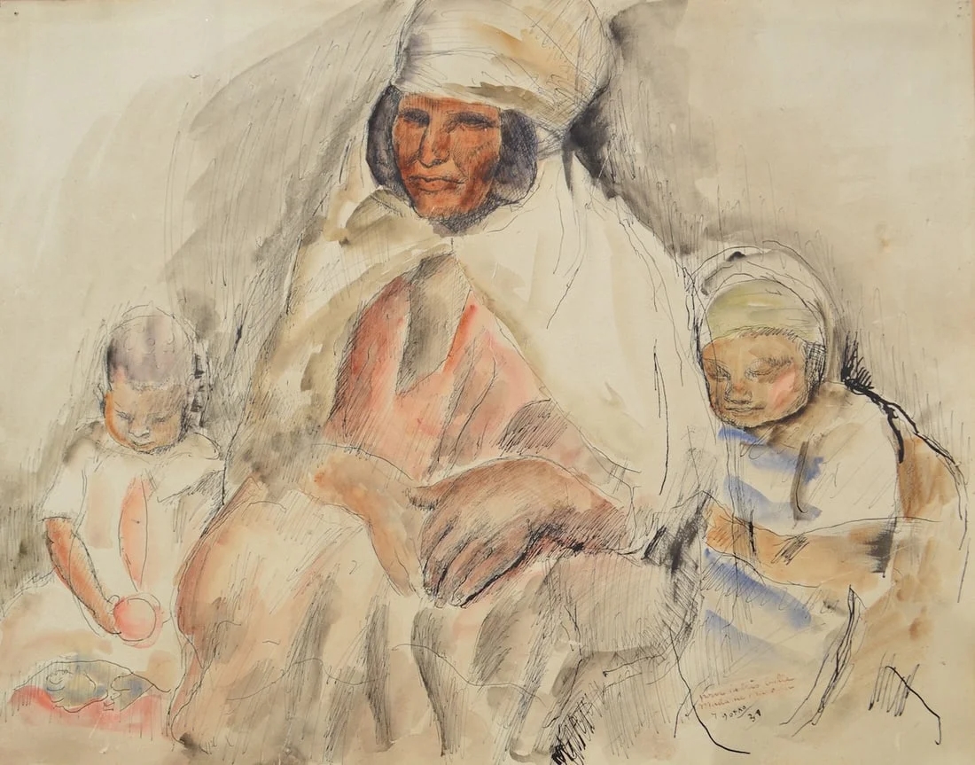 Jacques Gotko | Wioska (1927) | MutualArt