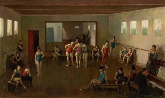 Tully Filmus | A dance class (1960s) | MutualArt