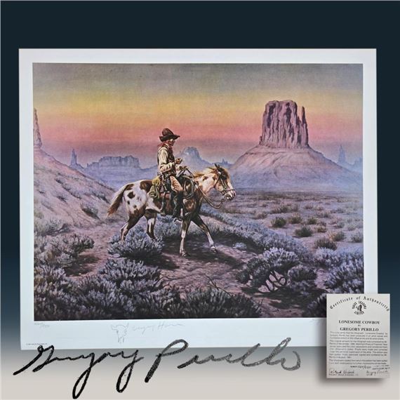 Greg Perillo | LONESOME COWBOY (1982) | MutualArt