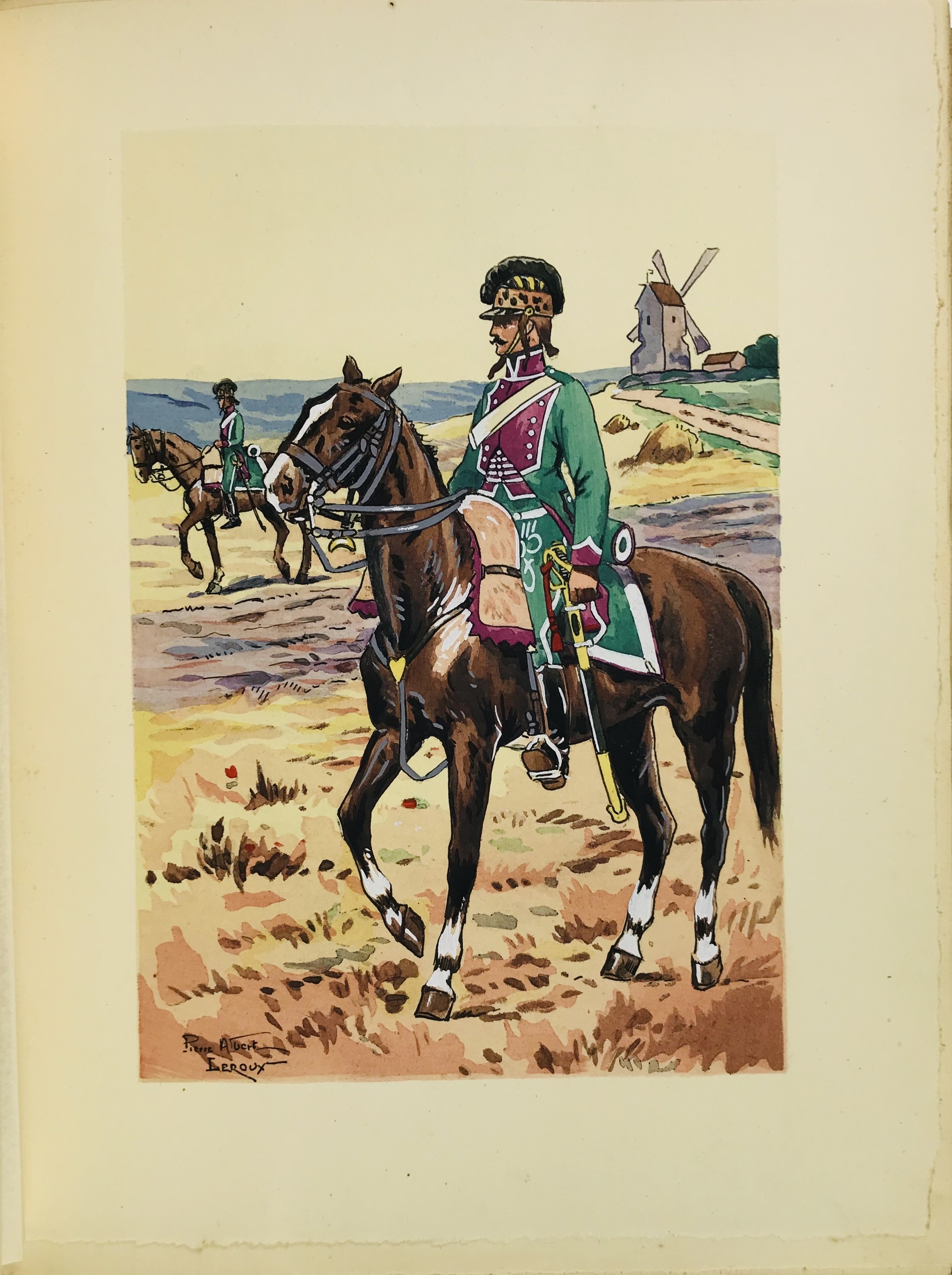 Pierre Albert Leroux | L'Armée française à travers les âges (1931 ...