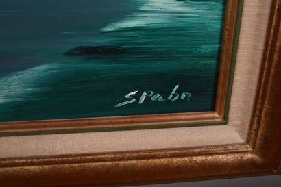 Victor Spahn | Victor SPAHN, born 1949. Formule 1 oil | MutualArt