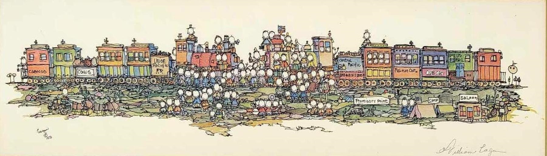 William Eagan | The Golden Spike | MutualArt