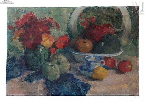 Victor Simonin | Nature morte au fruit | MutualArt