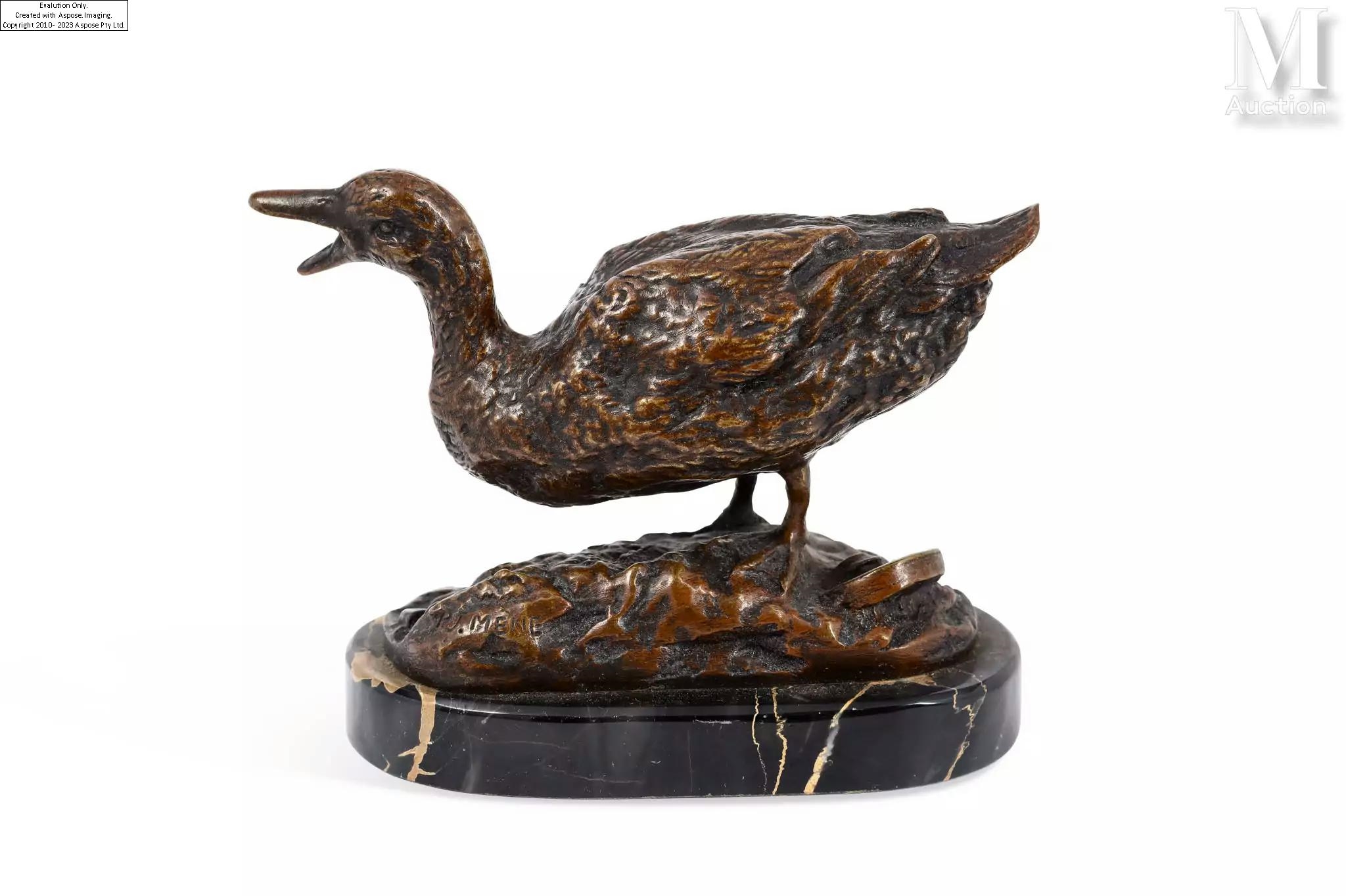 Pierre-Jules Mene | Le canard | MutualArt