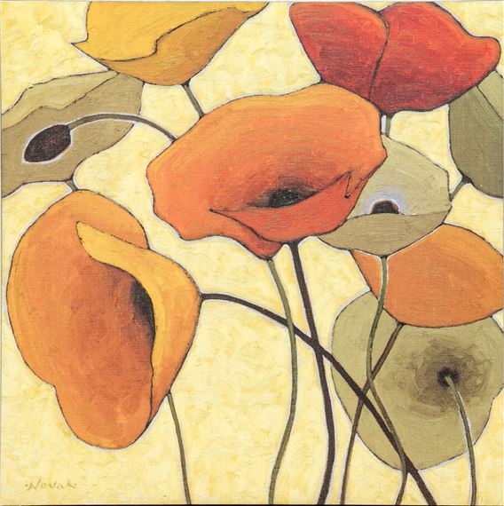 Novák | Contemporary Still Life With Lilies | MutualArt