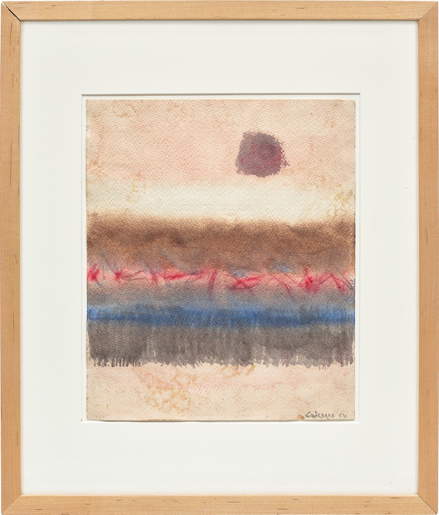 Lawrence Calcagno | Untitled (1956) | MutualArt