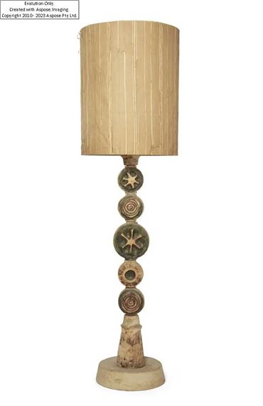 Bernard Rooke | Totem floor lamp (not wired (1959) | MutualArt