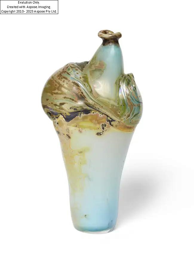 Sam Herman | Asymmetric shouldered vase (1970) | MutualArt