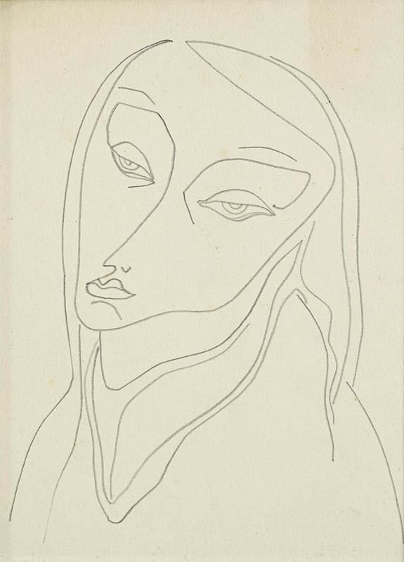 Colin Middleton | November Evening, Bangor Pier (1955) | MutualArt