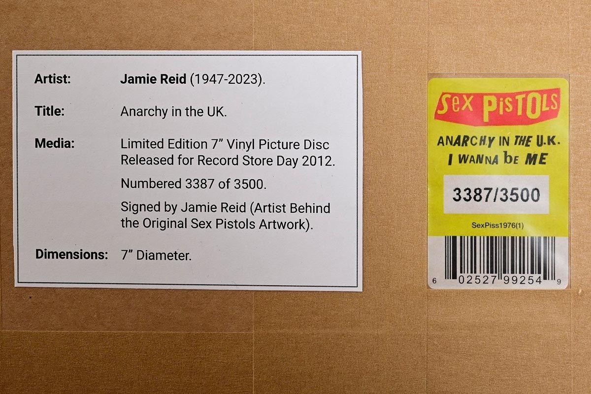 Jamie Reid | Anarchy in the UK | MutualArt