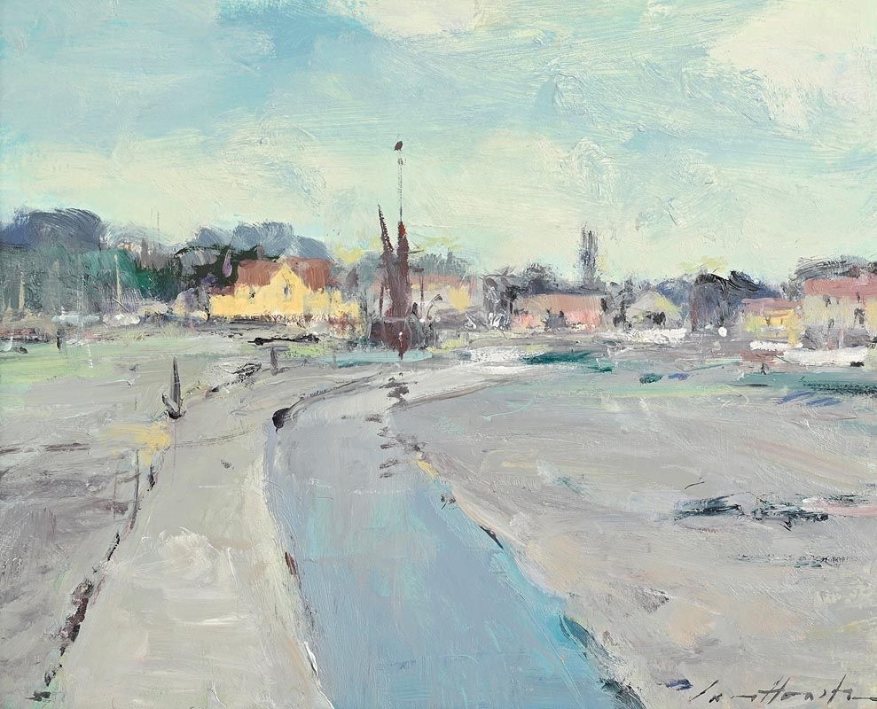 Ian Houston | Evening Light on the Grand Canal | MutualArt