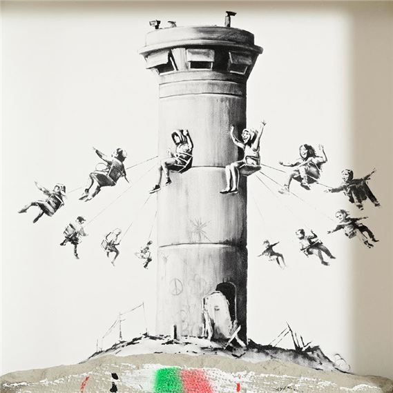 Banksy | BOY MEETS GIRL (2015) | MutualArt