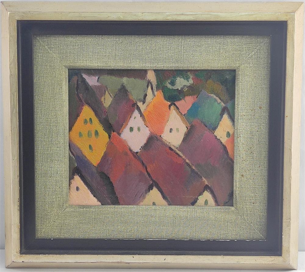 Hans Zank | Über den Dächern (1895) | MutualArt