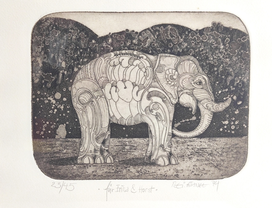 Reimund Franke | Reimund Franke (1948 Elten) Elefant 1974 (1948 ...