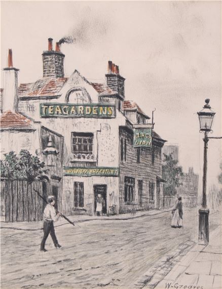 Walter Greaves | Duke Street, Old Chelsea | MutualArt