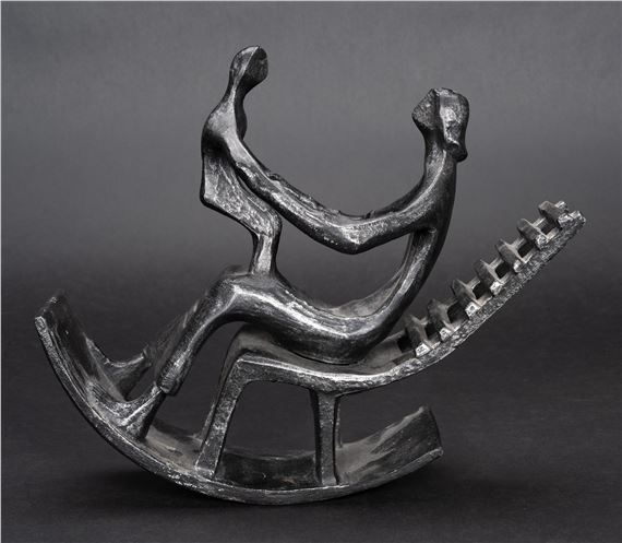 Henry Moore | Henry Moore Djalazov Mother & Child Rocking Chair ...