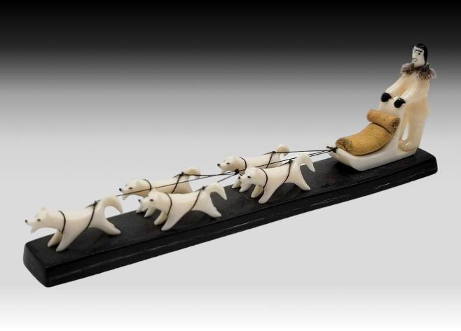 David seppilu | Dog Mushing Diorama | MutualArt