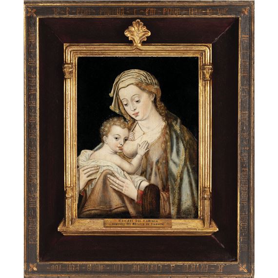 Joos Van Cleve | The Virgin and Child: 'The Madonna of the Cherries' | MutualArt